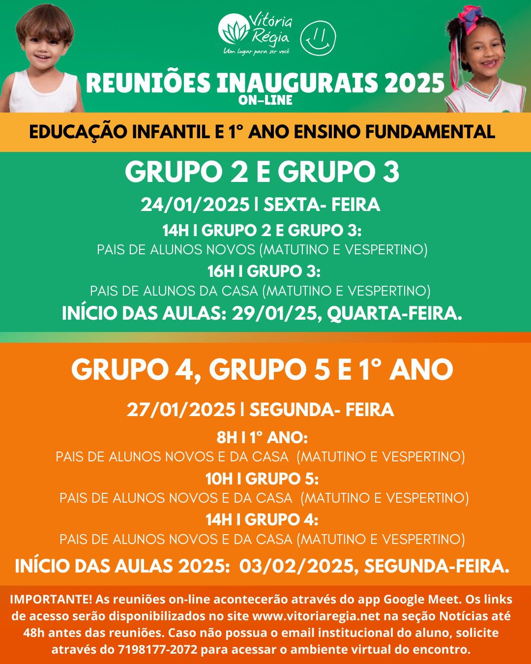 Reuniões Inaugurais 2025 - VR